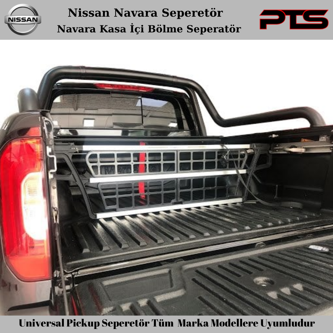 Nissan Navara Seperetör Navara Kasa İçi Bölme Seperatör